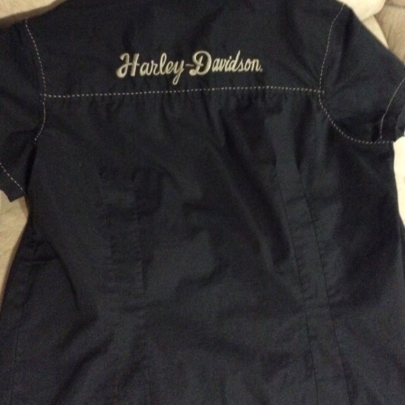 Harley-Davidson | Tops | Haley Davidson Short Sleeve Shirt | Poshmark